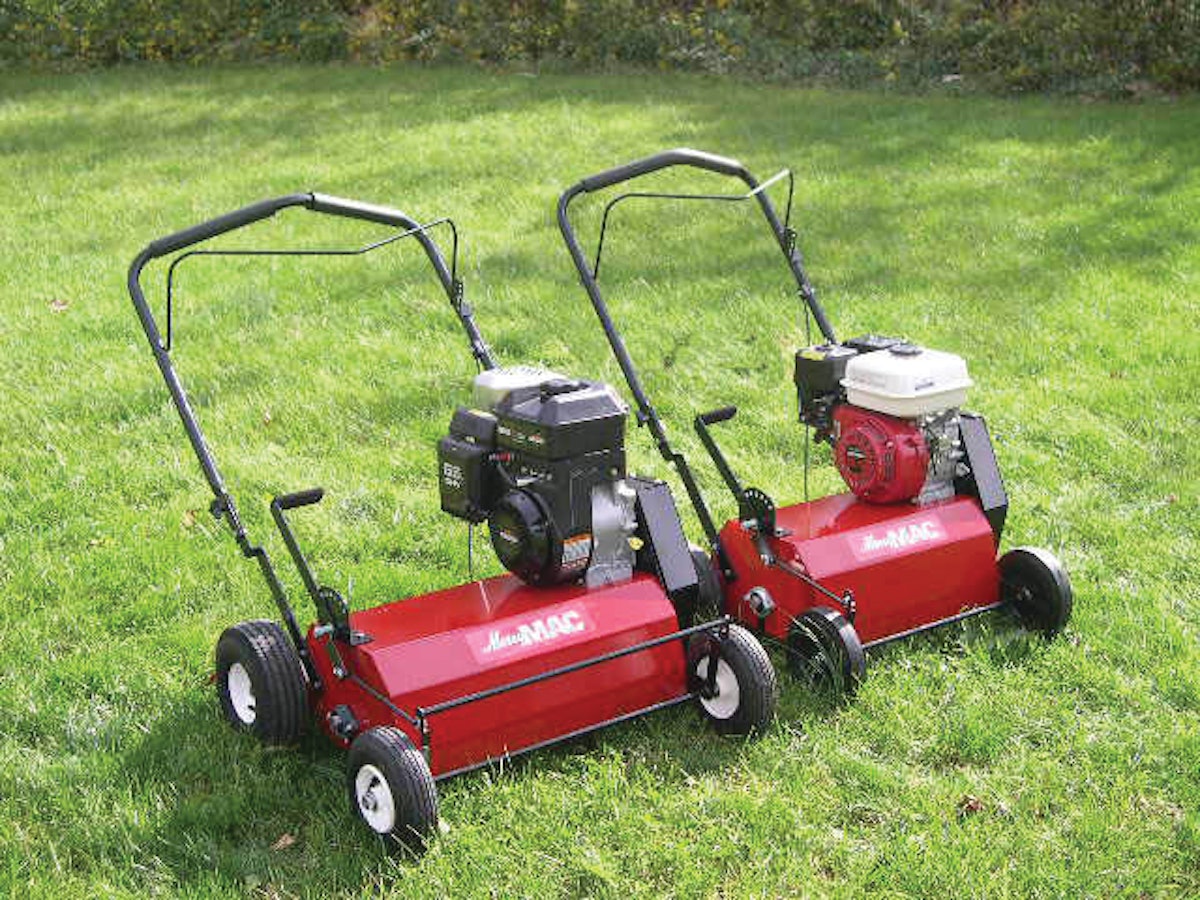 Merry Commercial Rolleez Dethatcher From: MacKissic Inc. | Green ...