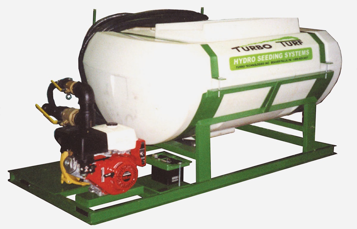 HS-300E Hydroseeding Systems From: Turbo Technologies | Green Industry Pros