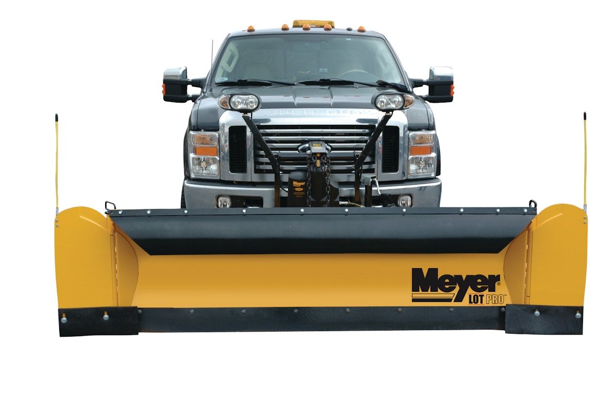 Multi-Position Wings for Meyer Lot Pro Commercial Plows From: Meyer Products Inc. | Green ...