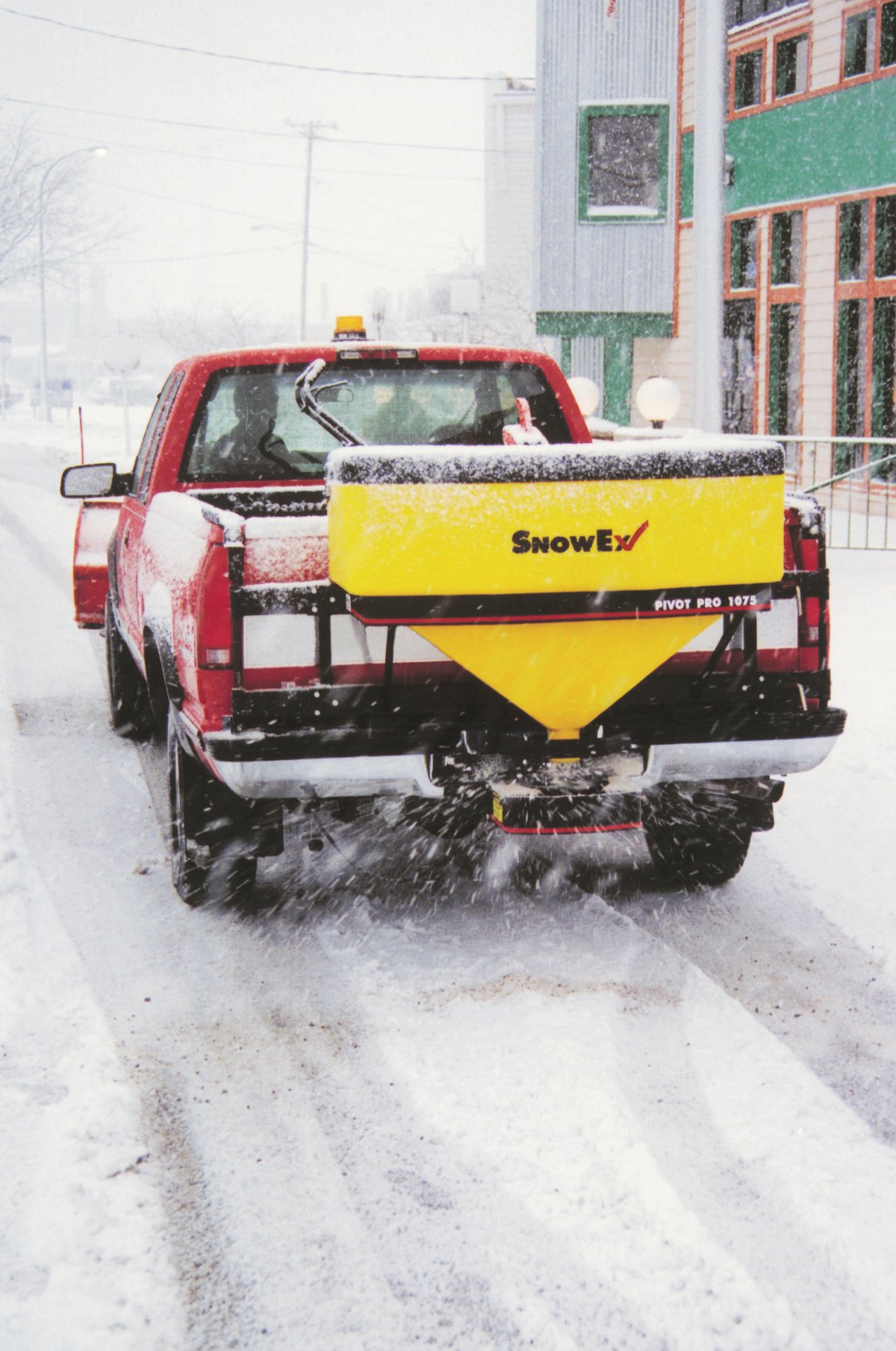 SnowEx Pivot Pro 1075 Tailgate Spreader From: TrynEx International ...