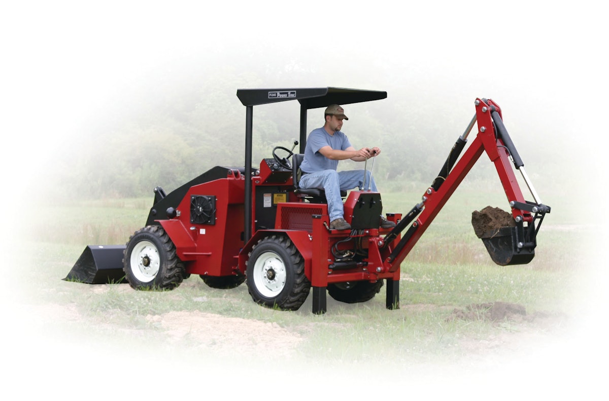 PT-2445 Compact Versatile Bucketloader From: Power Trac | Green ...