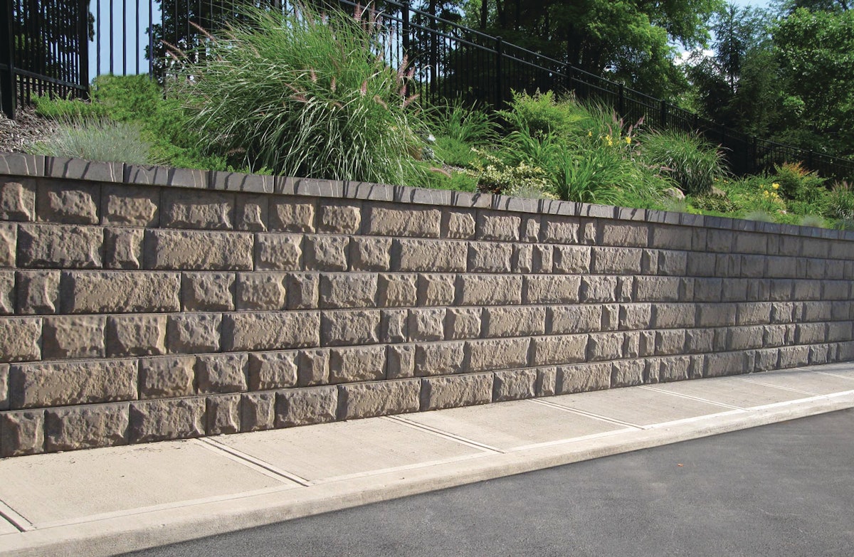Eco-Friendly Concrete Retaining Wall System | Green Industry Pros