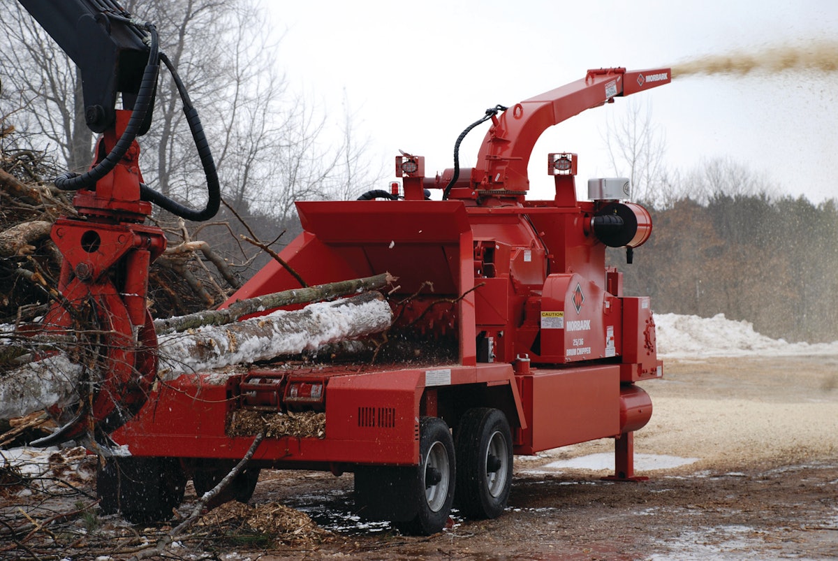 25/36 Whole Tree Chipper From: Morbark, Inc. | Green Industry Pros