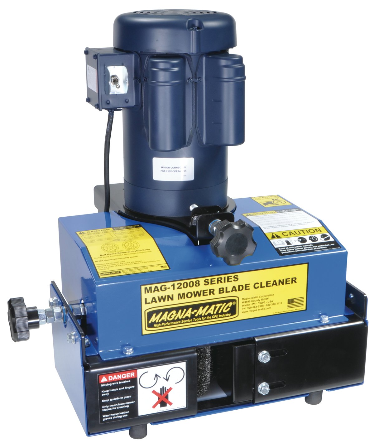 MAG-12008 Lawn Mower Blade Cleaner From: Magna-Matic Corporation ...