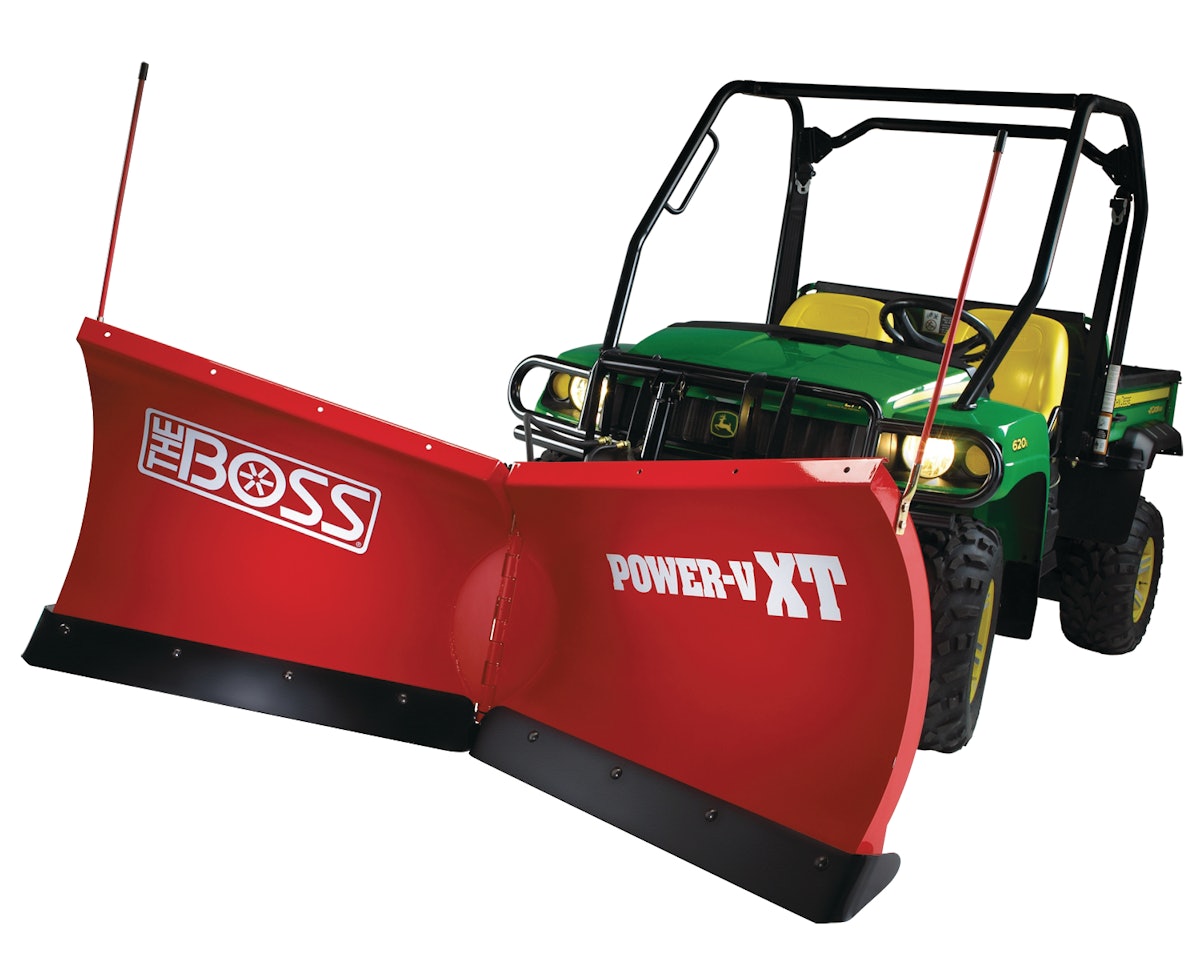 UTV Plows From: BOSS Snowplow | Green Industry Pros