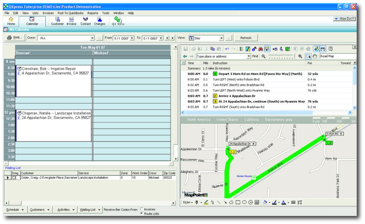 QXpress Scheduling Software From: Marathon Data Systems - QXpress ...