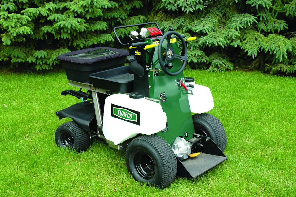 T3000 Riding Spread & Spray Applicator From: Turfco Manufacturing ...