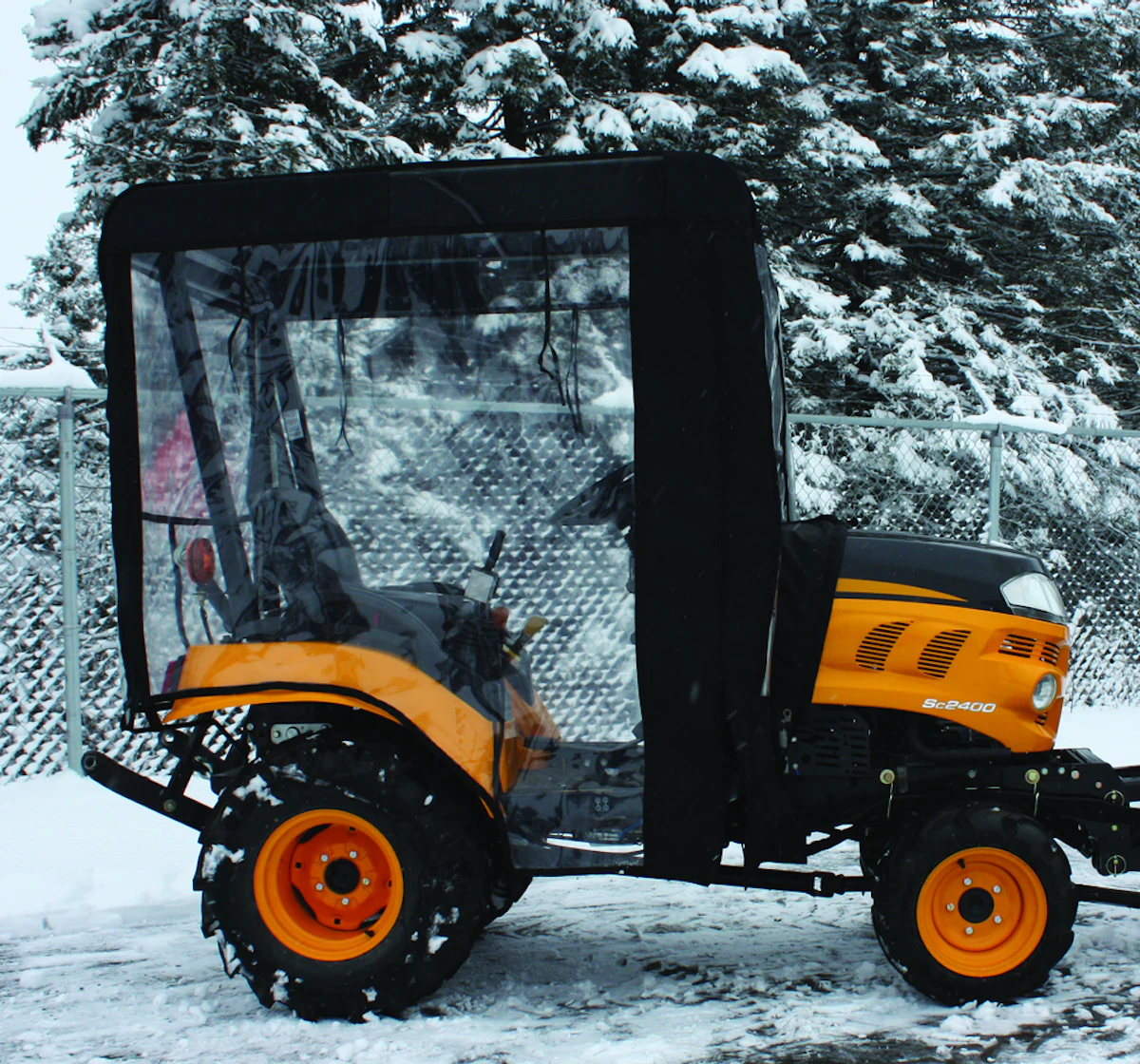 Winter Cab for Compact Tractors From: Bercomac Limitee | Green Industry ...