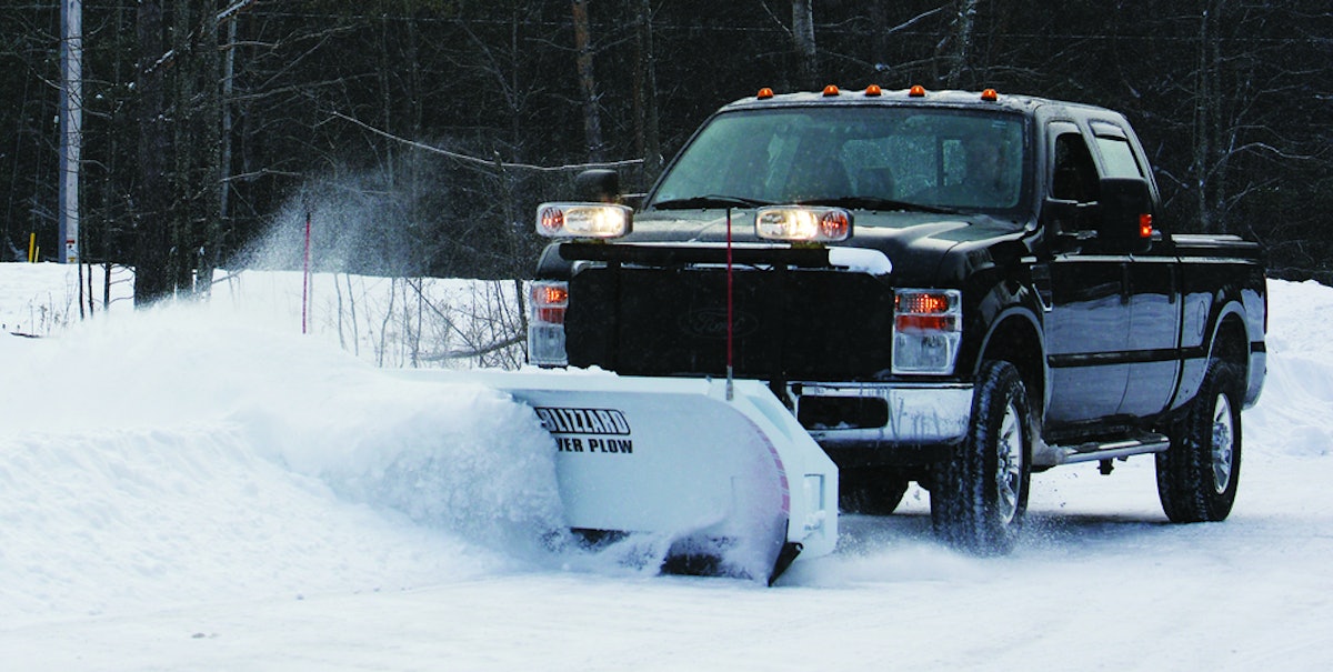 POWER PLOW™ From: Blizzard Snowplows | Green Industry Pros