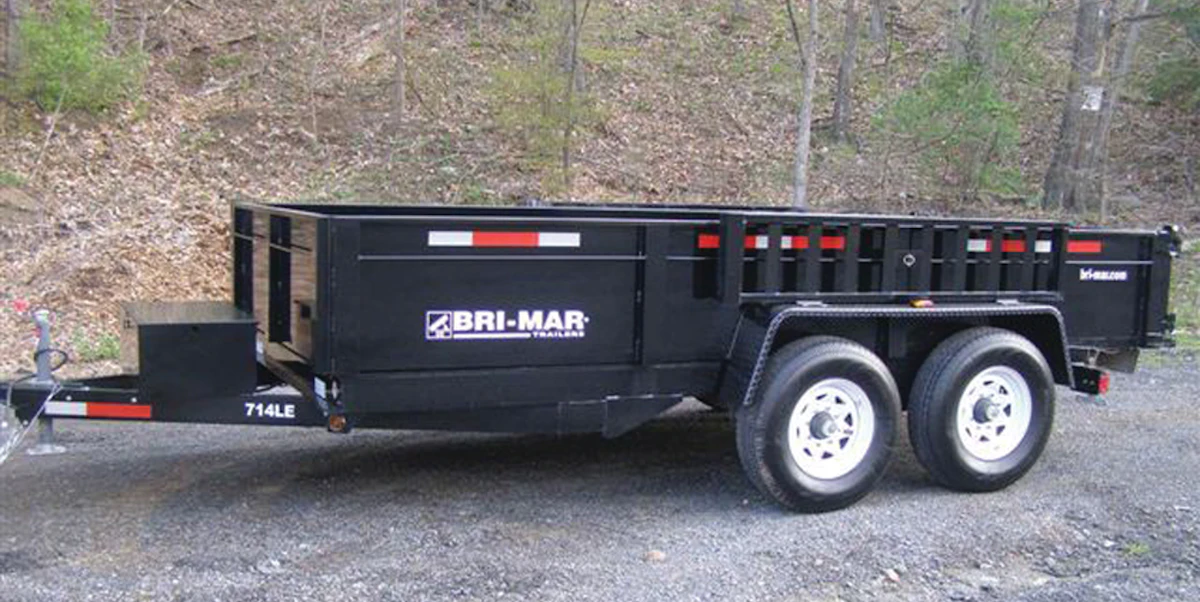 LE Dump Trailer Line From: Bri-Mar Manufacturing | Green Industry Pros