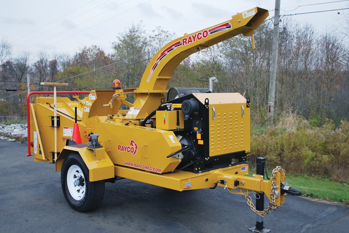 12" Capacity Chipper From: Rayco Mfg. | Green Industry Pros