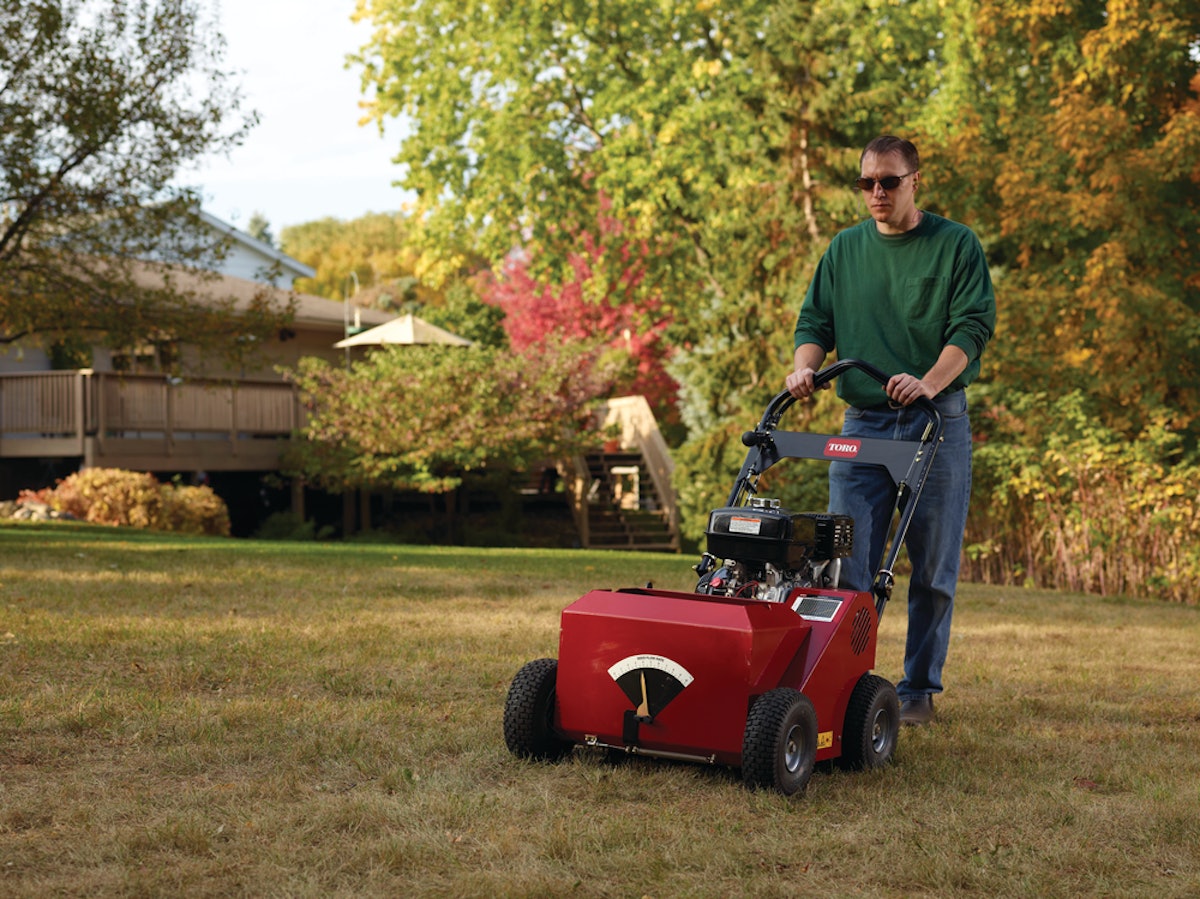 Toro 20-inch Hydraulic Slit Seeder From: The Toro Company | Green ...