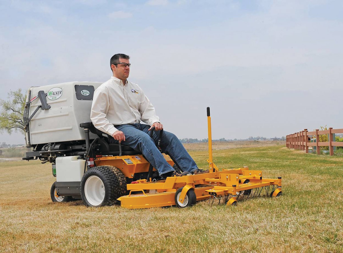 Spring Tine Dethatcher From: Walker Manufacturing Company | Green ...