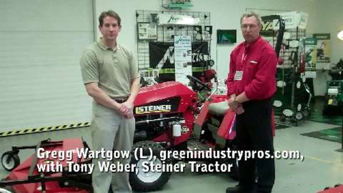 Steiner Model 440 Tractor Unveiling | Green Industry Pros