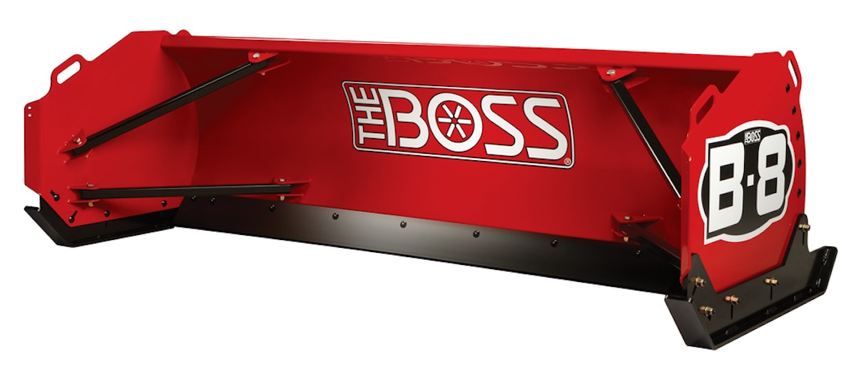 Boss B-8 B-10 Box Plows Skid Steers | Green Industry Pros