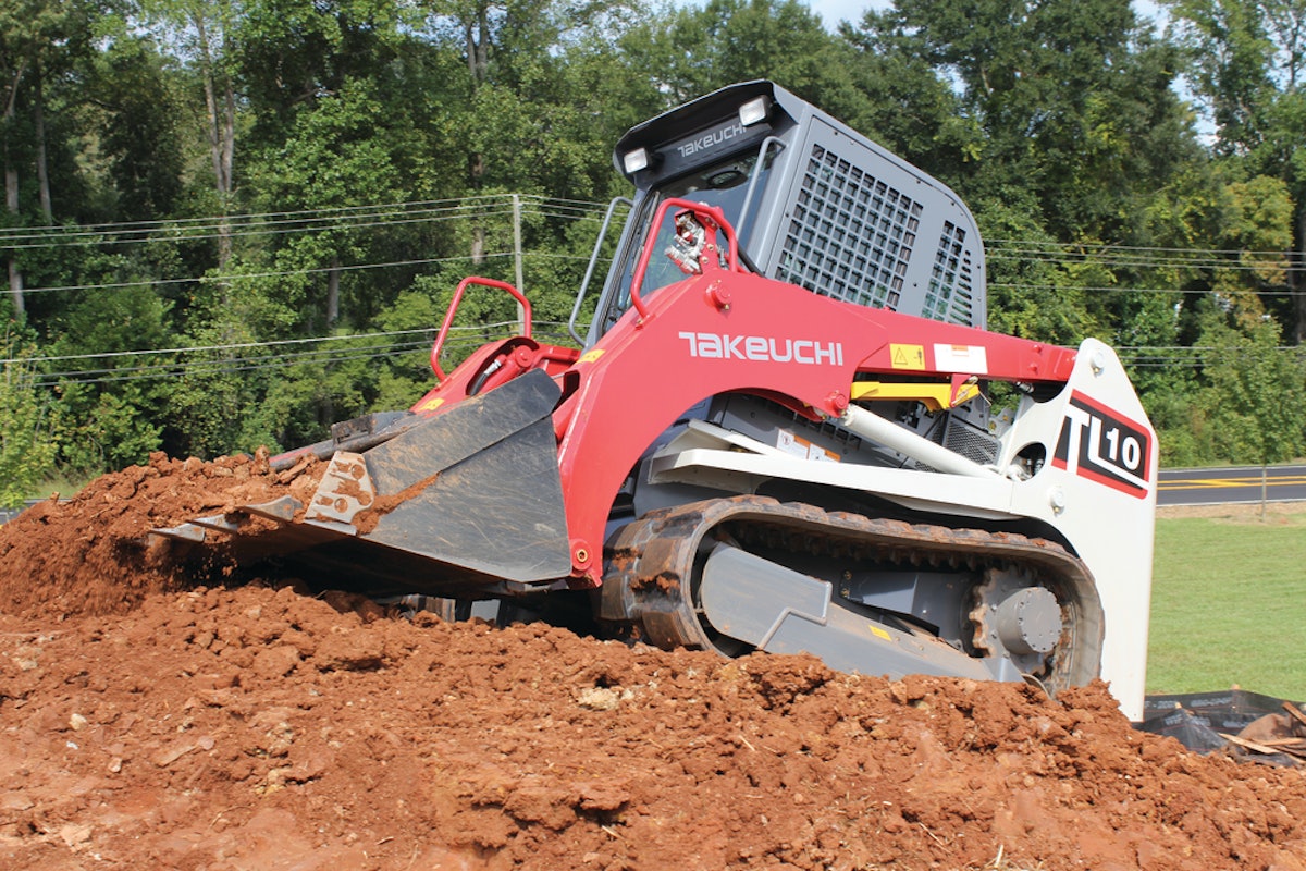 TL10 and TL12 Track Loaders From: Takeuchi Manufacturing | Green ...