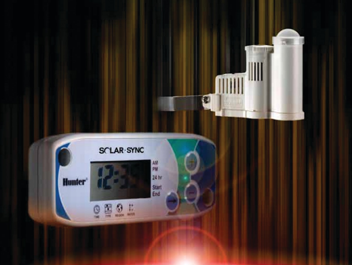 Solar Sync ET Sensor From: Hunter Industries | Green Industry Pros