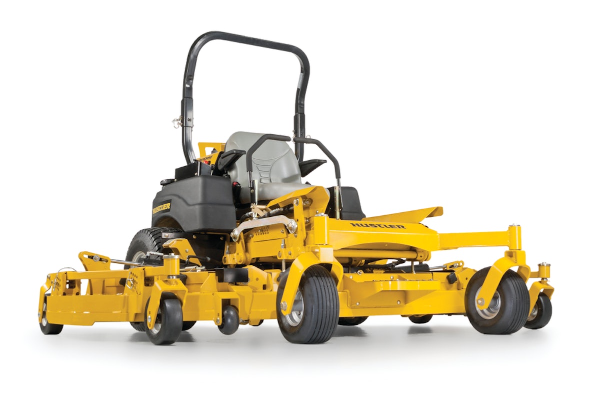 Hustler Super 104 Wide-area Mower From: Hustler Turf Equipment | Green ...