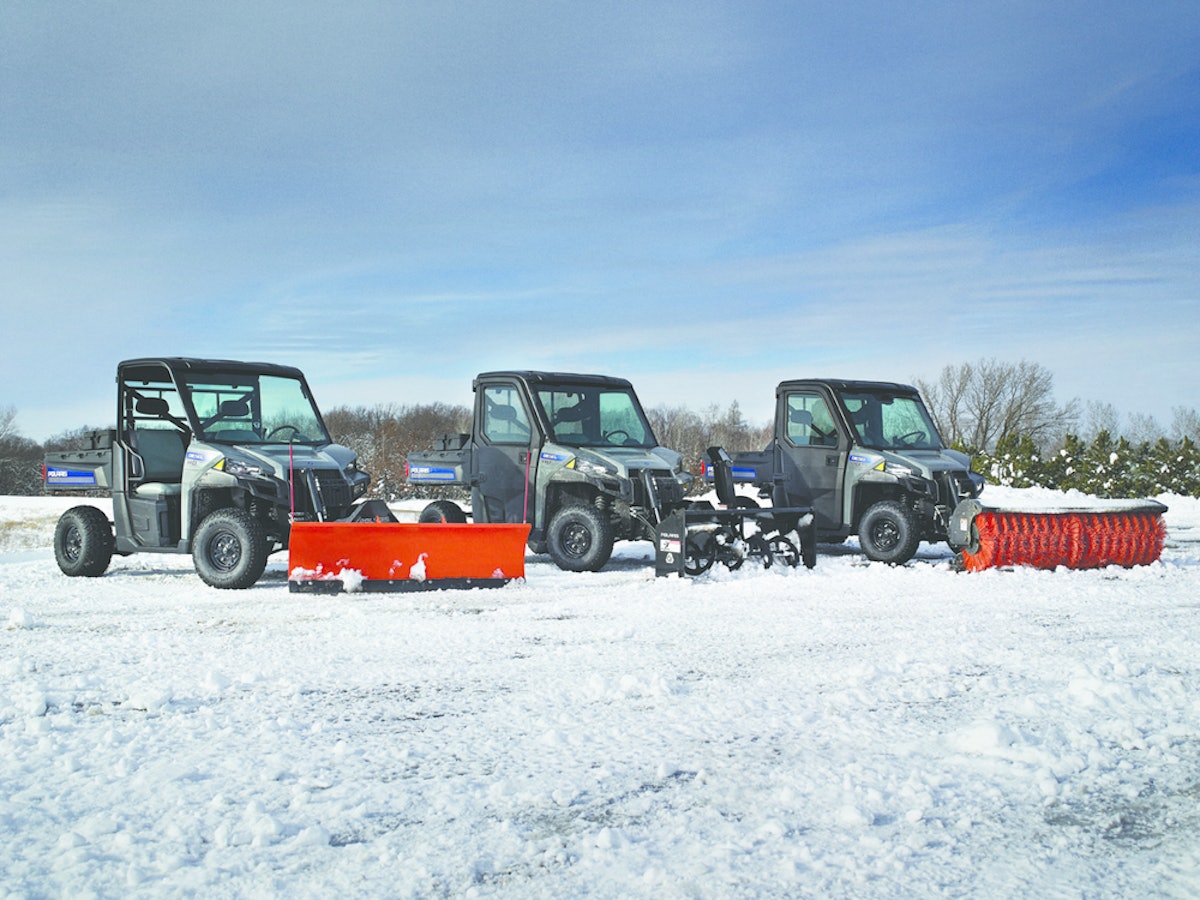 Polaris Brutus Line of Work Vehicles - Utility Vehicles | Green ...