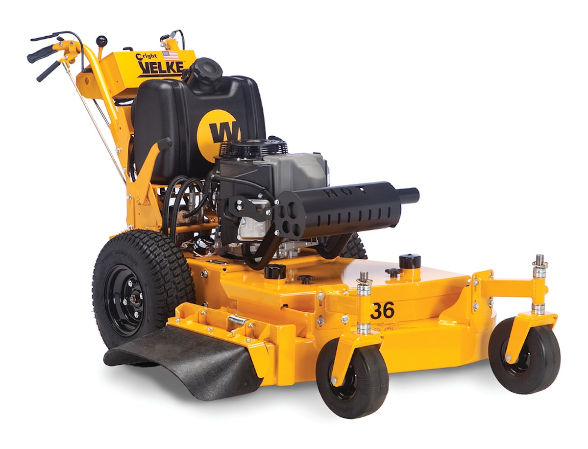 Wright Velke Pistol-Grip Hydro Walk Mower From: Wright Manufacturing ...