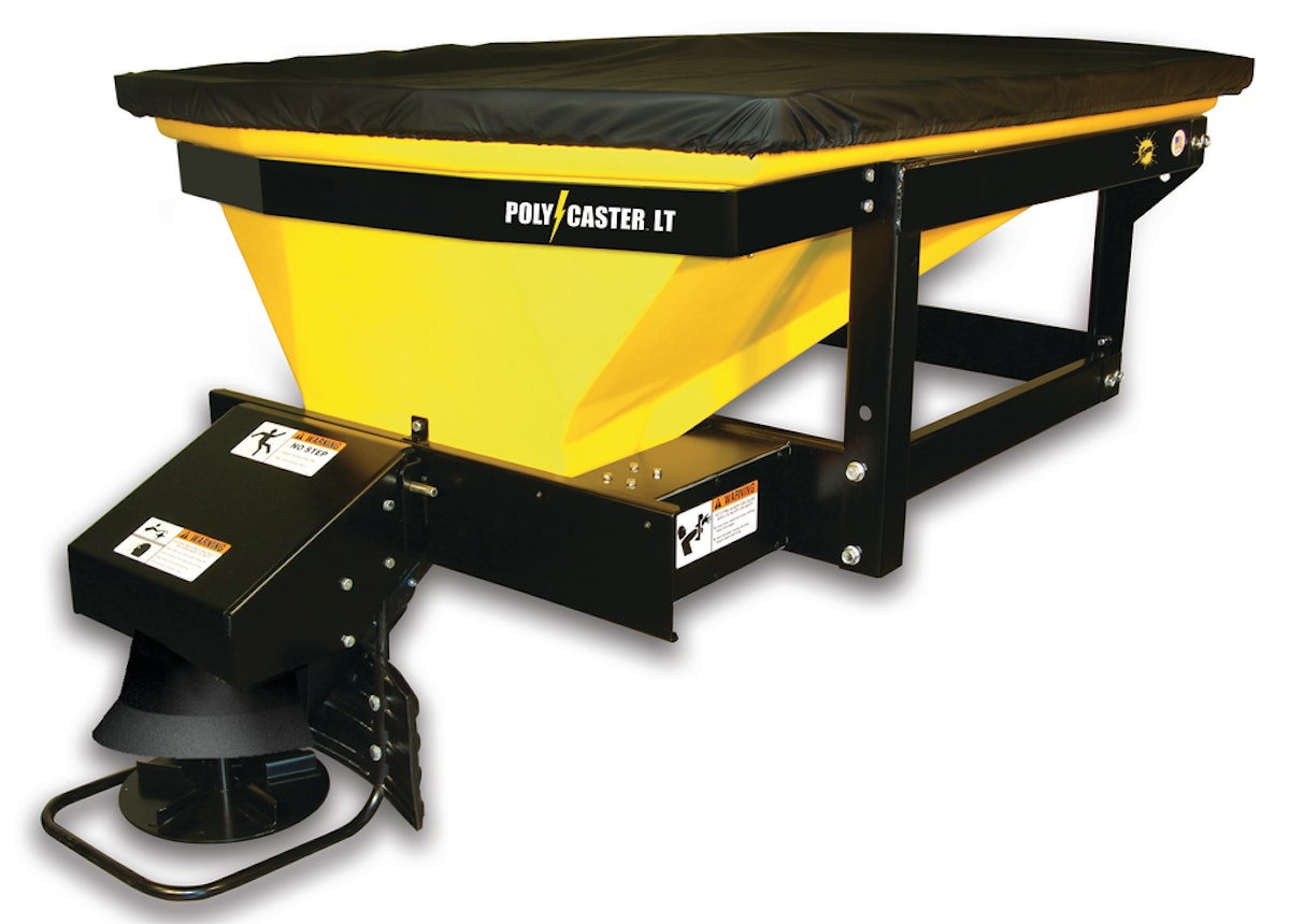 POLY-CASTER™ LT Hopper Spreader From: Fisher Engineering | Green ...