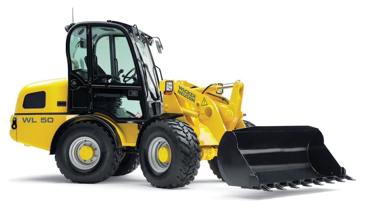 WL 50 Articulated Compact Wheel Loader From: Wacker Neuson | Green ...