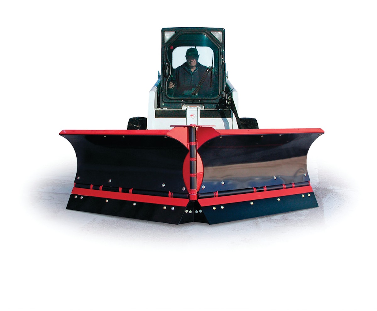 Big Ox V-Plow for Skid Steers From: Hiniker Co. Inc. | Green Industry Pros