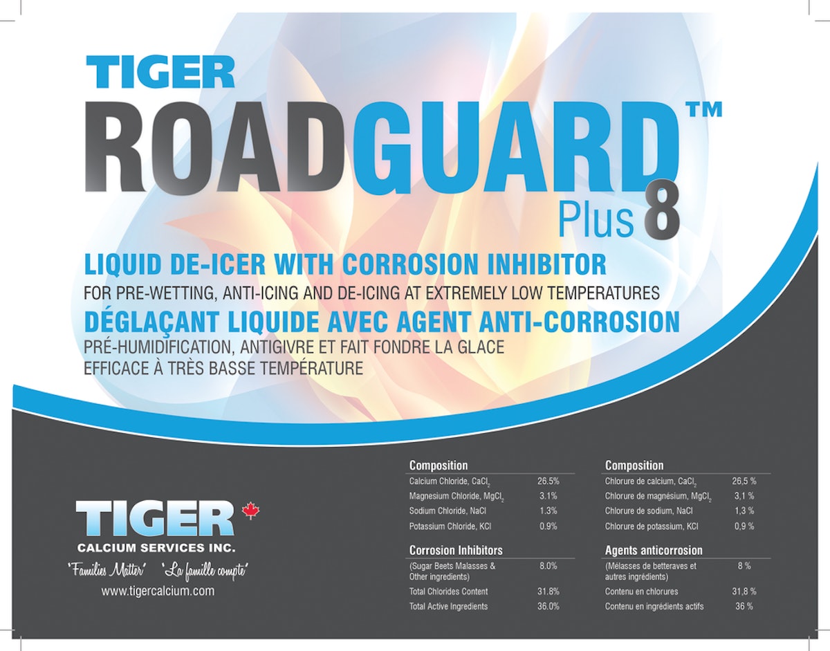 RoadGuard Plus 8 From: Tiger Calcium Services Inc. | Green Industry Pros