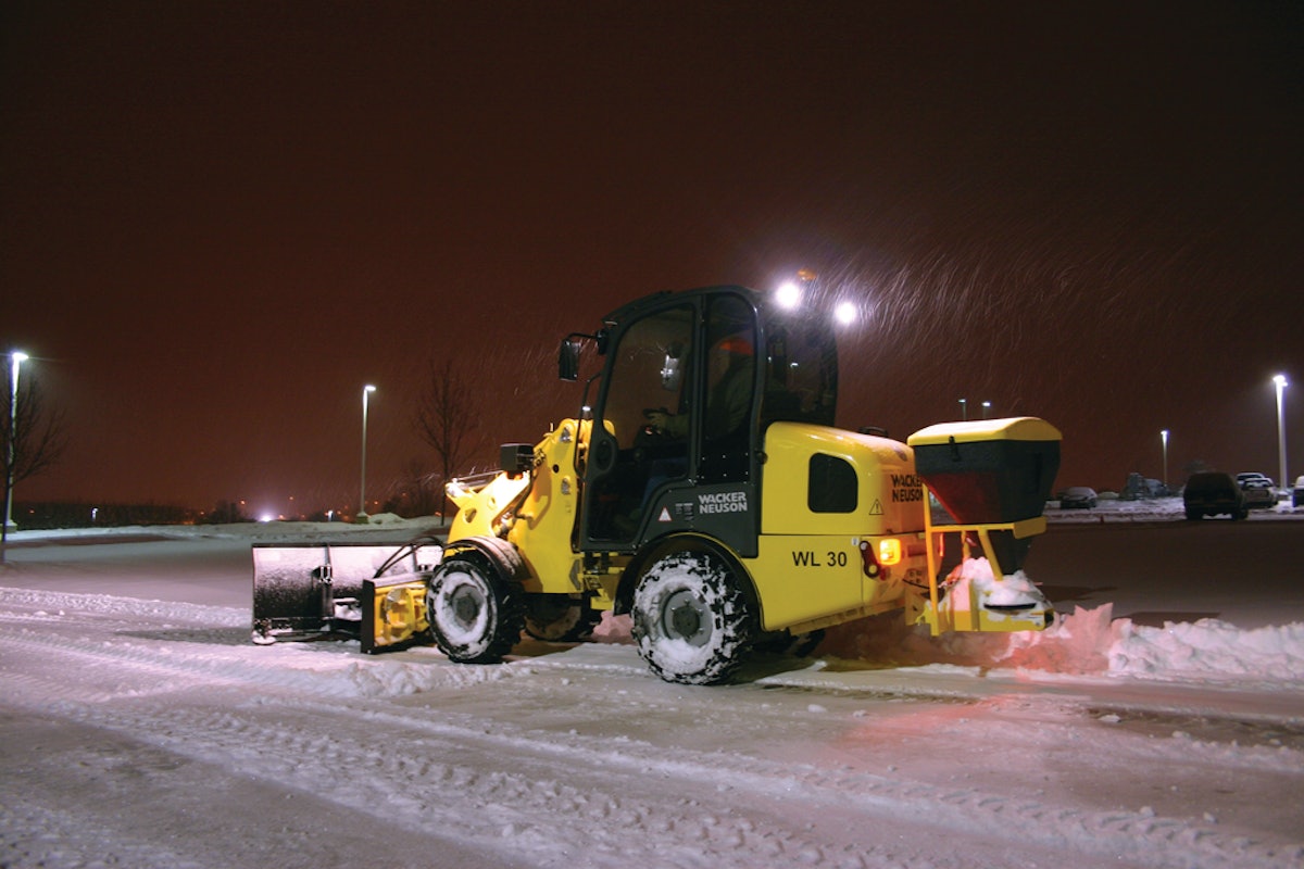 Wheel Loaders for Snow Removal From: Wacker Neuson | Green Industry Pros