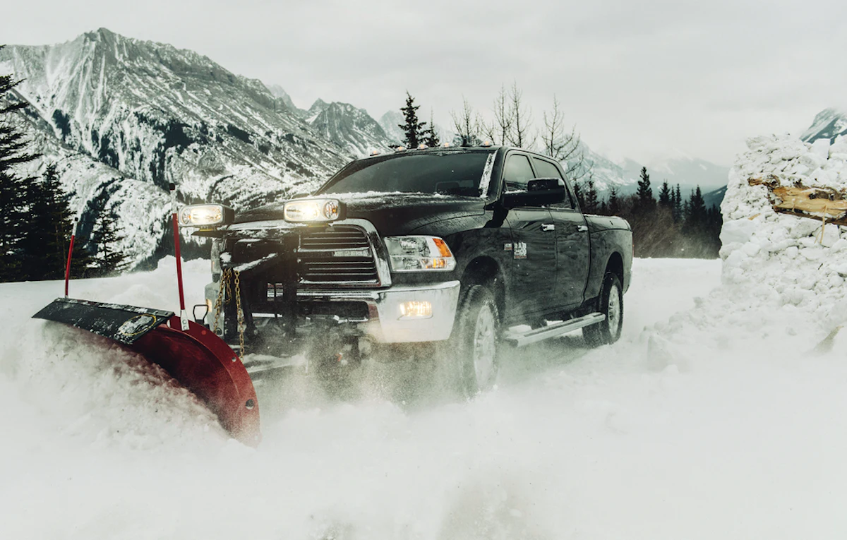 Ram Trucks Built to Move Volumes of Snow From: Ram Trucks | Green ...