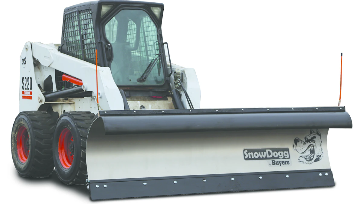SKTE Series of SnowDogg Skid-Steer Plows from Buyers Products From ...