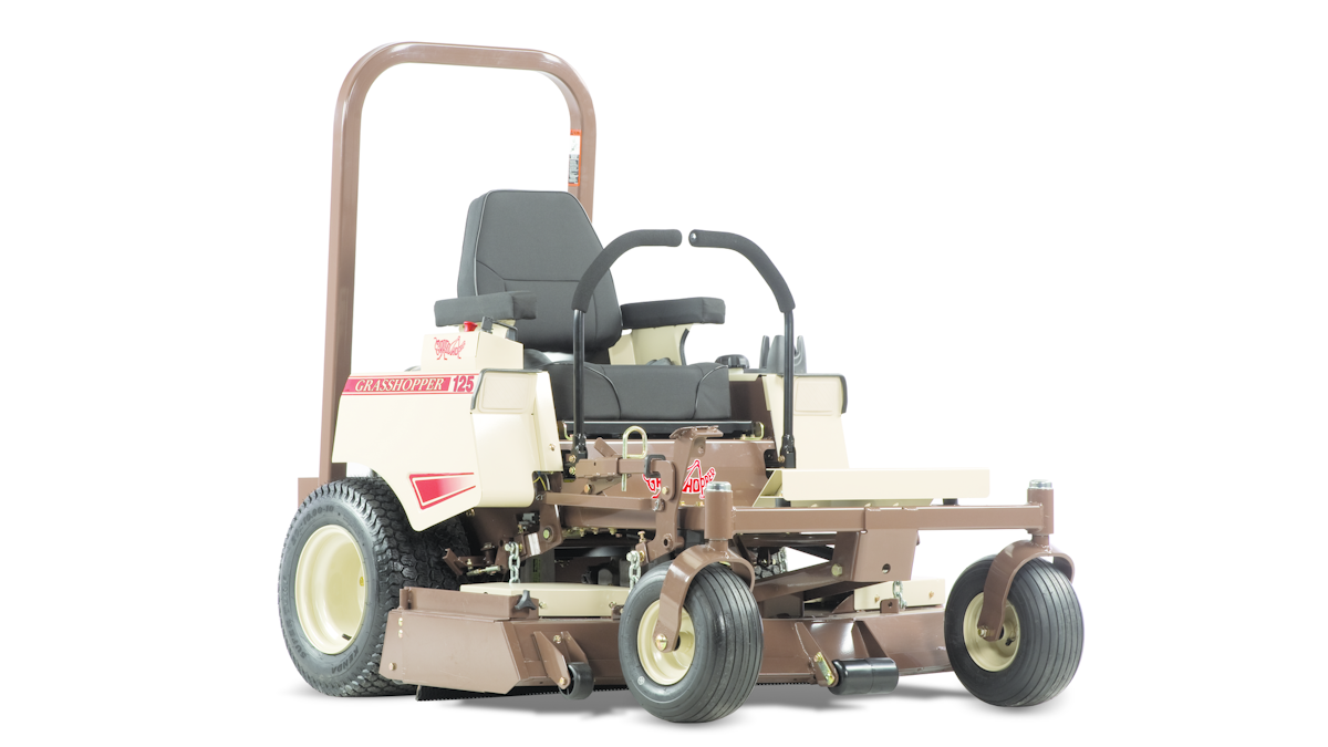 Grasshopper 125V and 225V Zero-Turn Mowers From: The Grasshopper ...