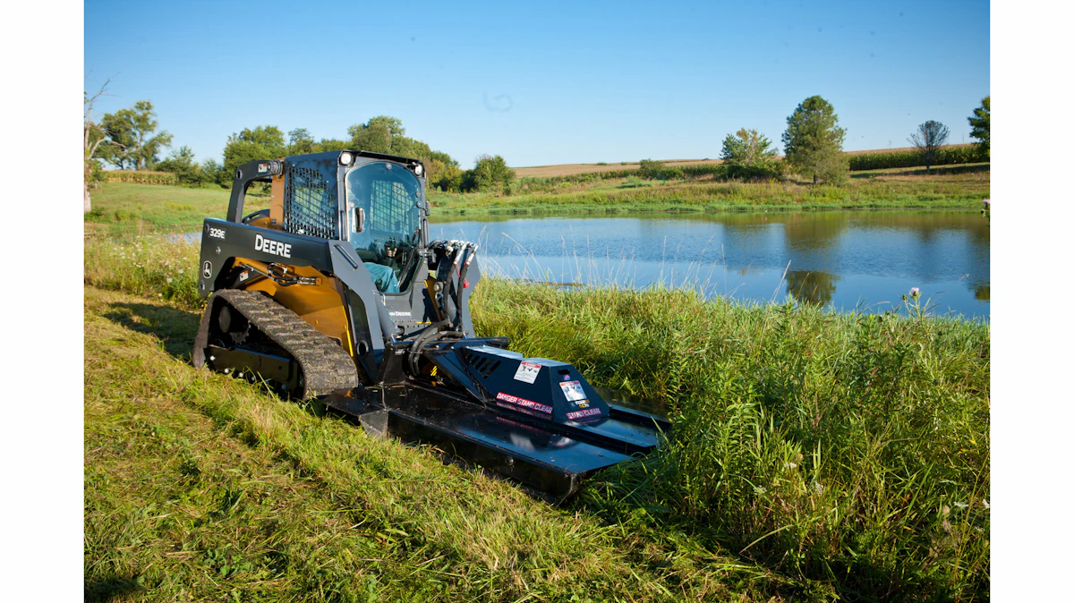 John Deere 329E Compact Track Loader From: John Deere Construction ...