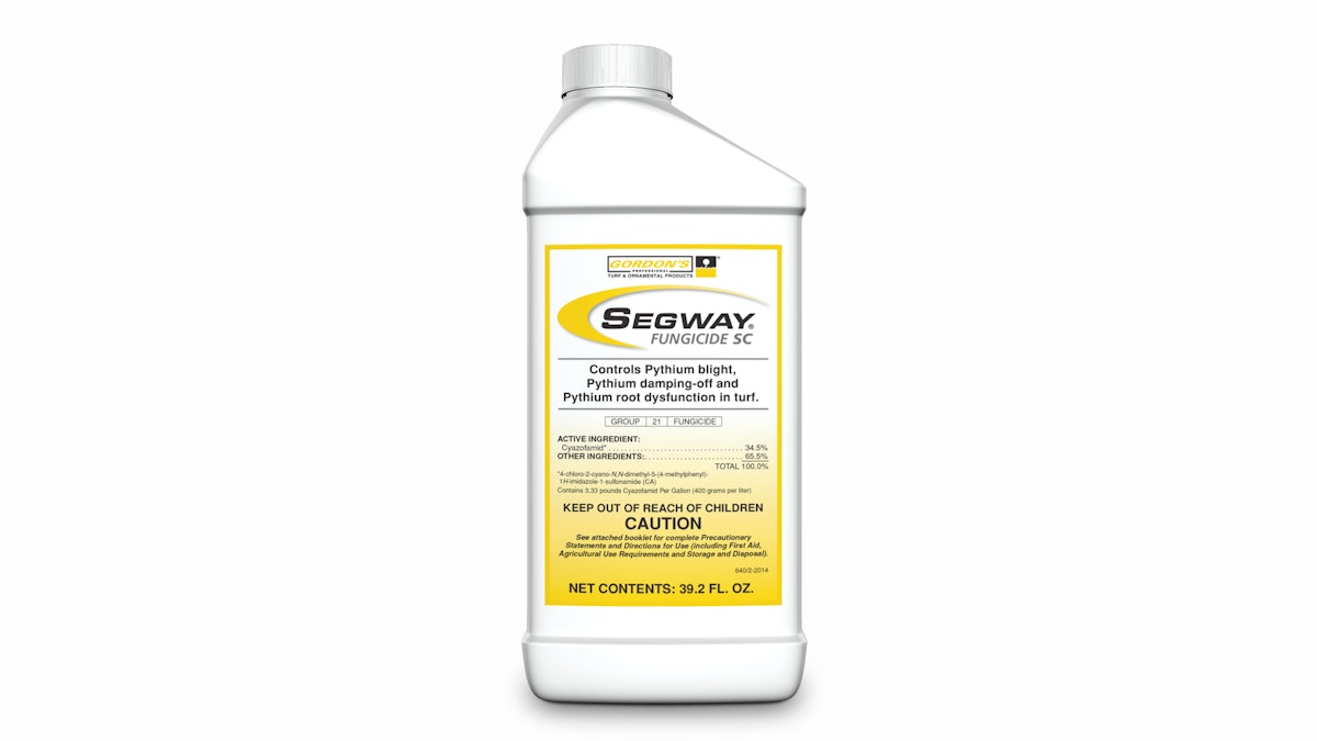 Segway Fungicide SC from Gordon's Professional From: PBI-Gordon ...