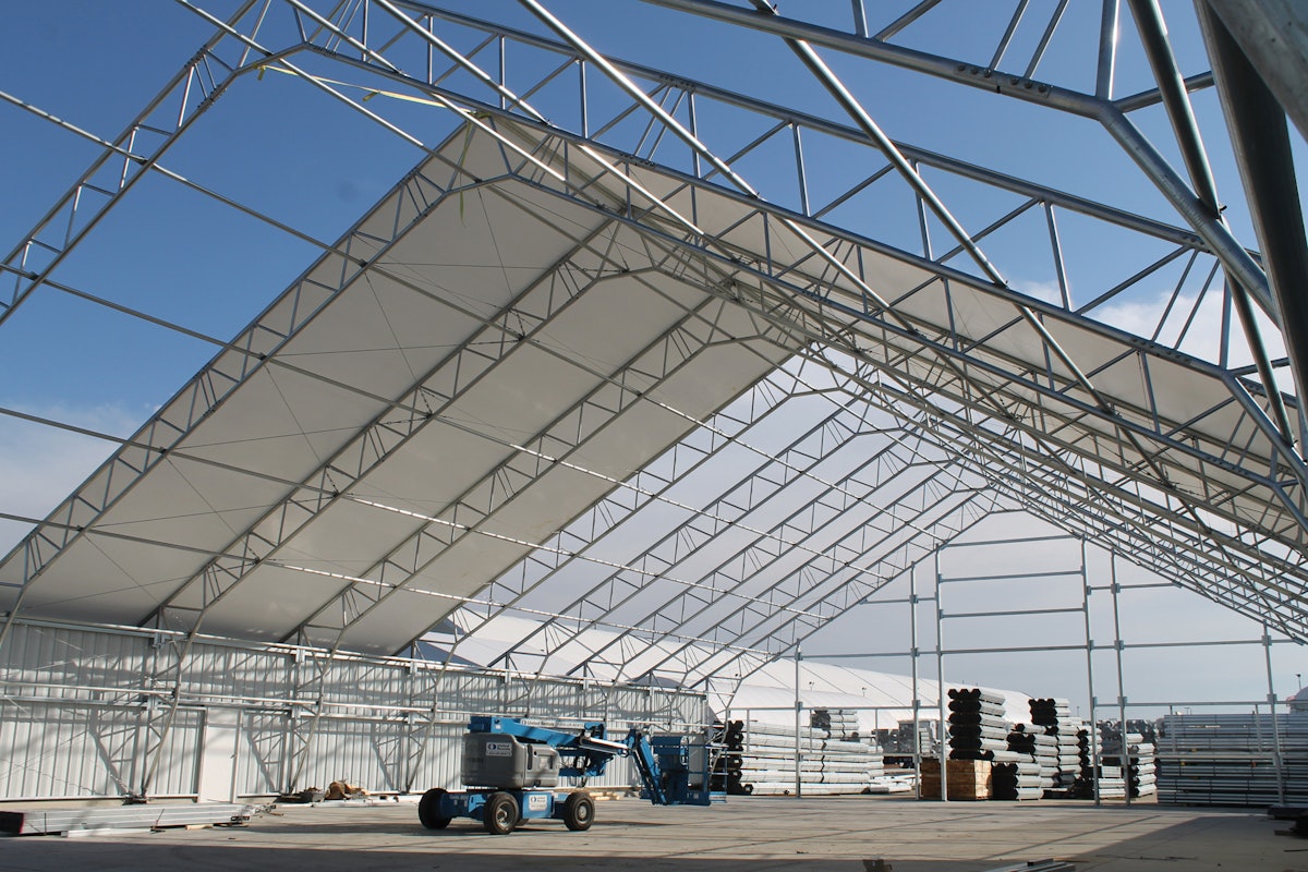 ClearSpan Hybrid Buildings From: ClearSpan Fabric Structures | Green ...