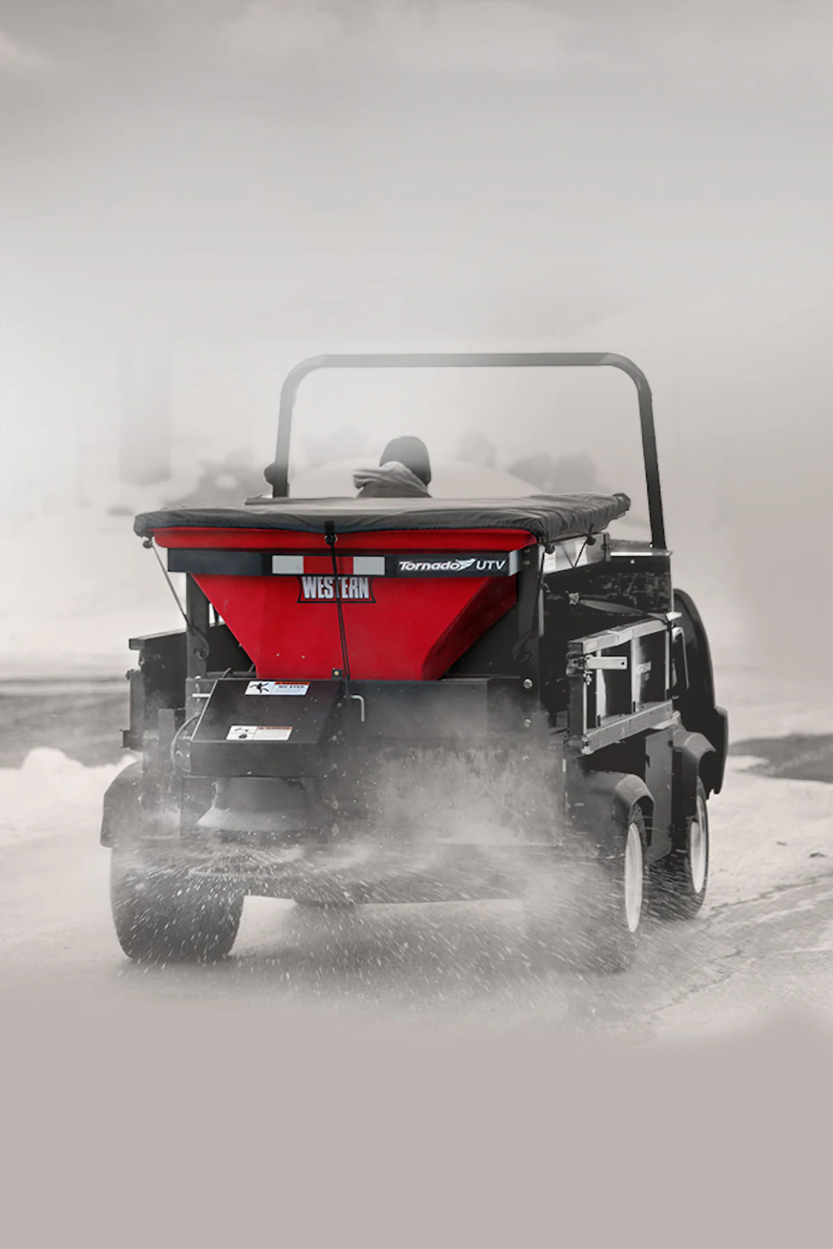 Western Tornado UTV Hopper Spreader Introduced From: Western Products ...