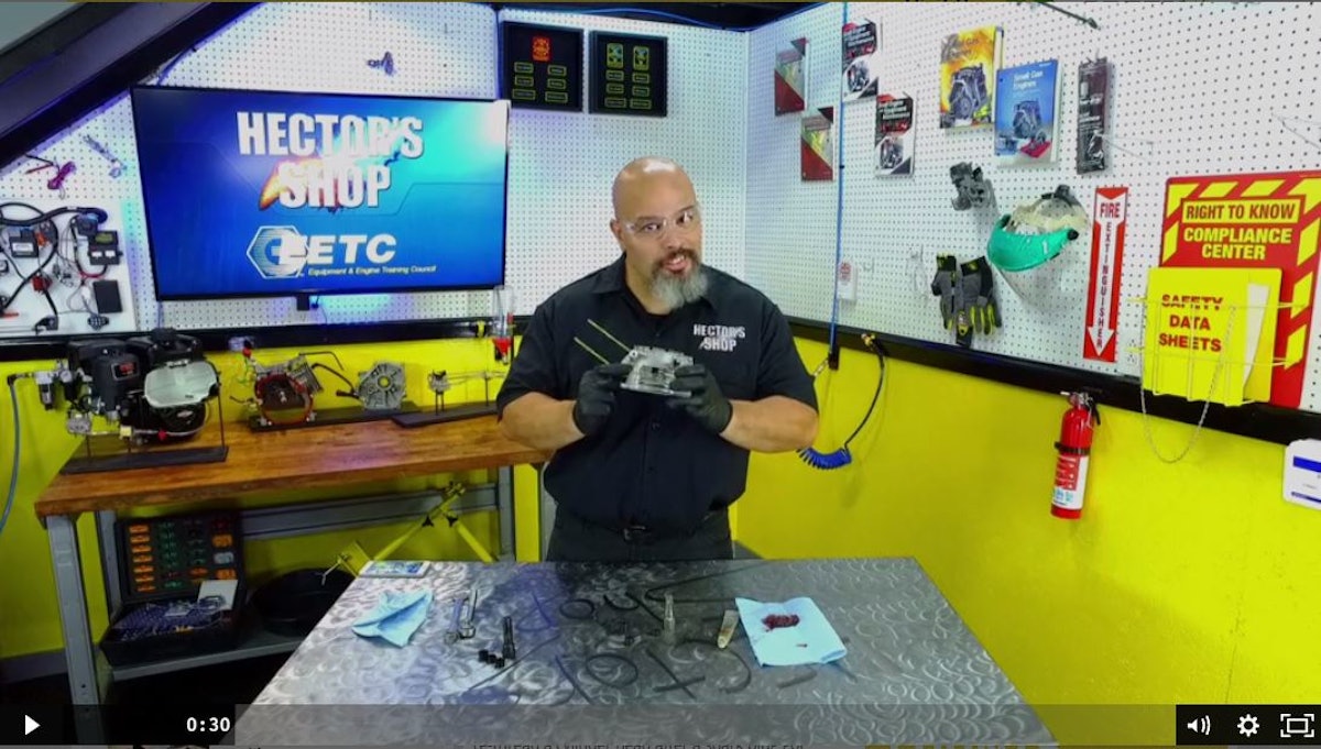 HECTOR’S SHOP: Easy Spark Plug Repair | Green Industry Pros