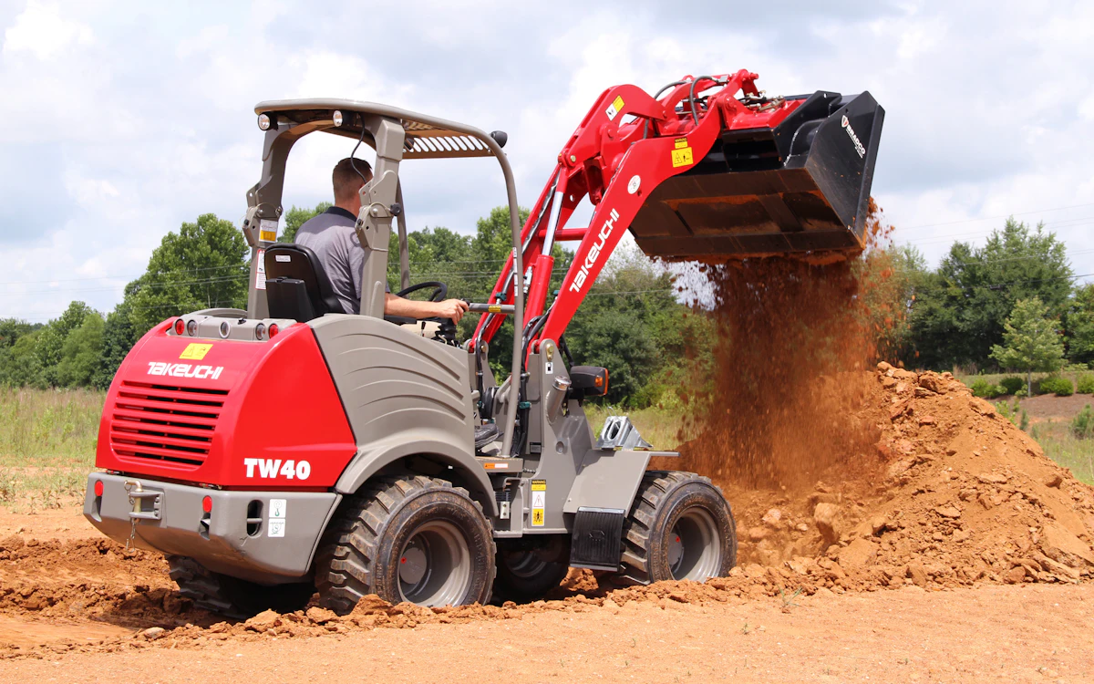 Takeuchi TW40 Compact Wheel Loader From: Takeuchi Manufacturing | Green ...