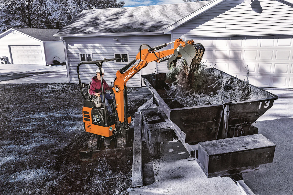 Hitachi ZX17U-5 and ZX26U-5 Compact Excavators From: Hitachi ...