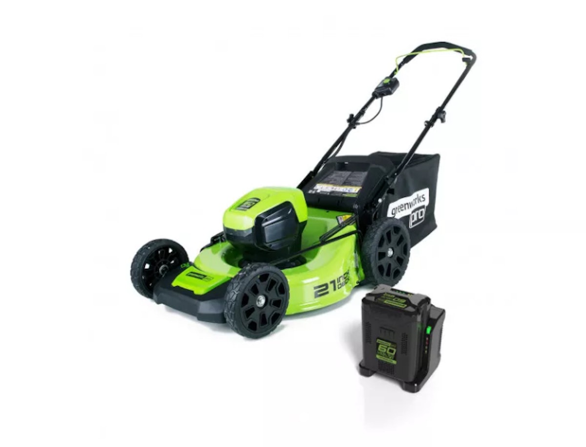 Greenworks Pro Cordless Brushless Lawn Mower From: Greenworks ...