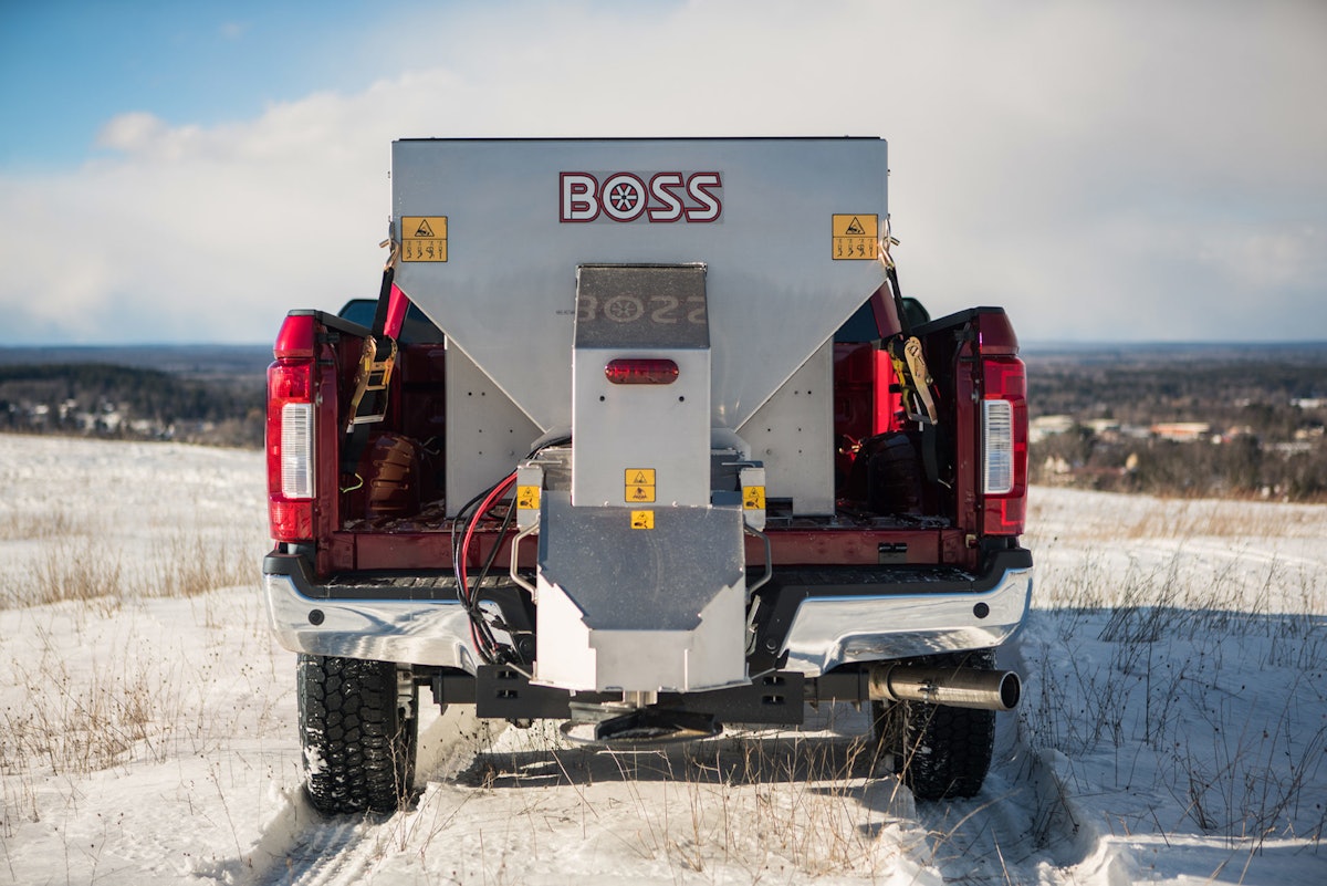 BOSS Stainless Steel Spreader Tougher than Winter From: BOSS Snowplow ...