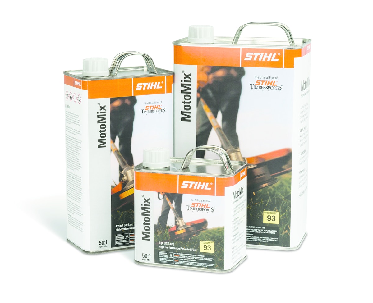 Premixed Fuel Acts Like a Sports Drink for Your Engine From: STIHL ...