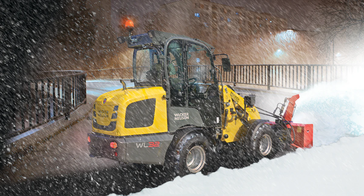 The Ultimate Wheel Loader for Confined-Area Snow Removal From: Wacker ...