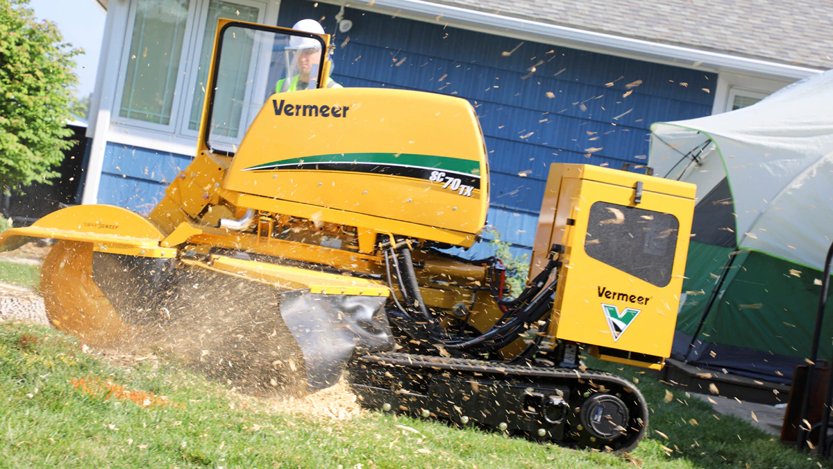 Vermeer Upgrades Stump Cutter Line with SC70TX From: Vermeer ...