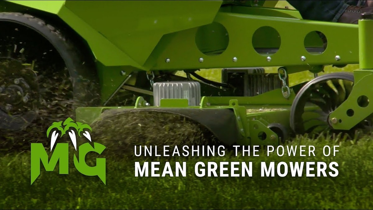Unleashing the Power of Mean Green Mowers | Green Industry Pros