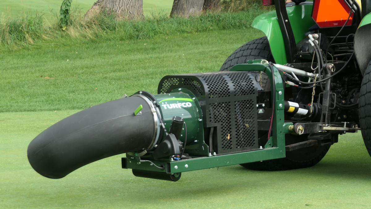Turfco’s New Tractor-Mounted Torrent 2 PTO Blower Blasts Away Debris ...