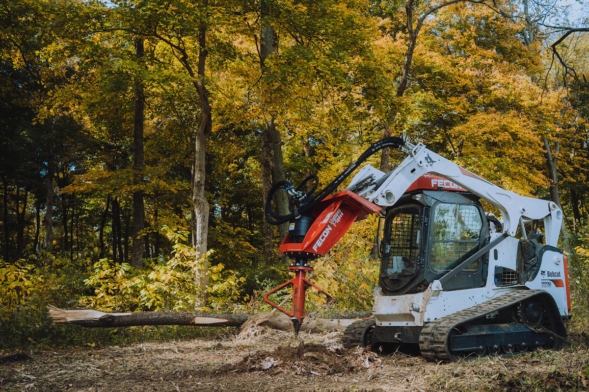 Fecon Introduces Stumpex 2-Speed for Faster Stump Removal From: Fecon ...