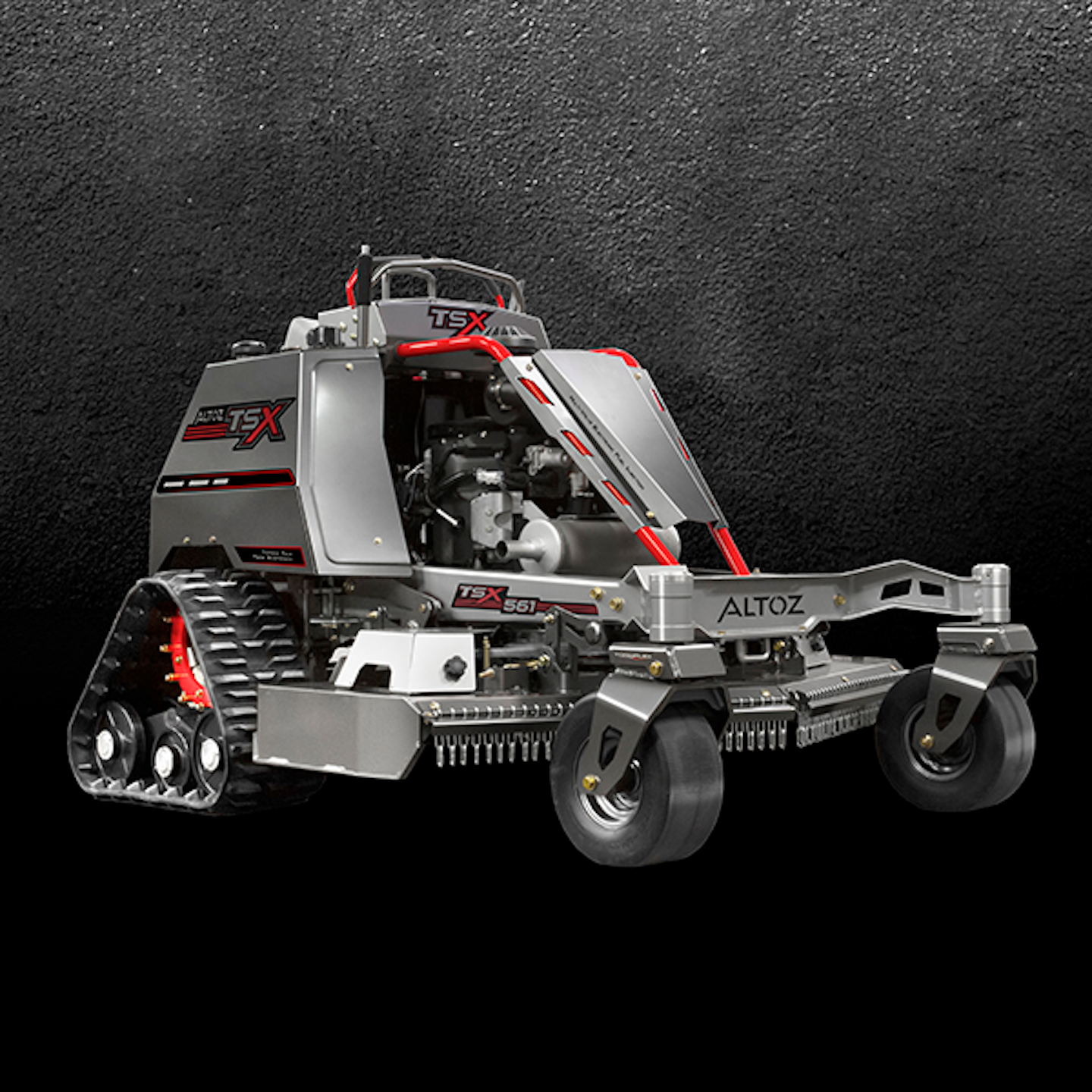 Altoz Unveils World's First Stand-on Tracked Mower | Green Industry Pros