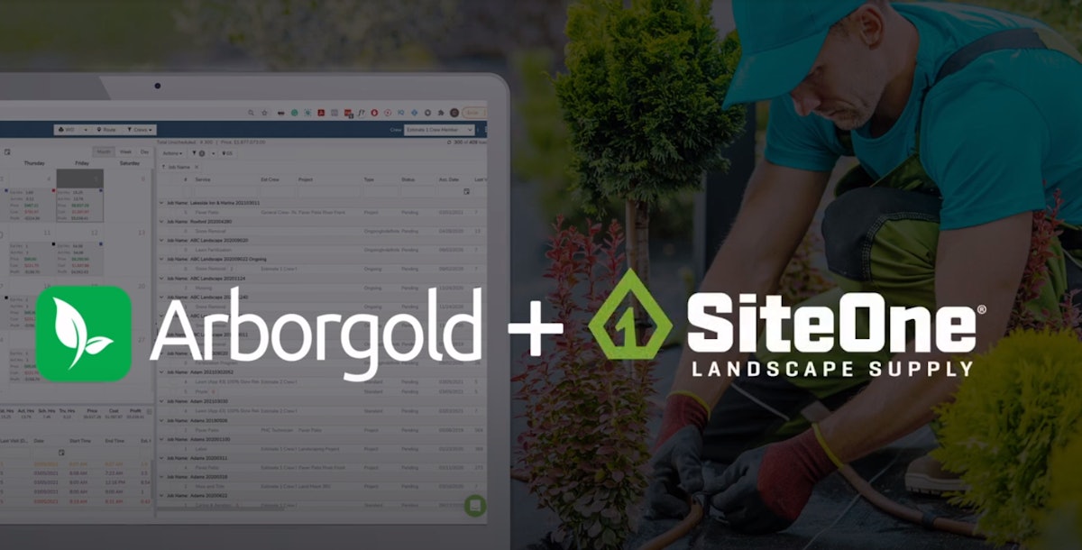 SiteOne Landscape Supply Adds Arborgold Software to Solutions | Green Industry Pros