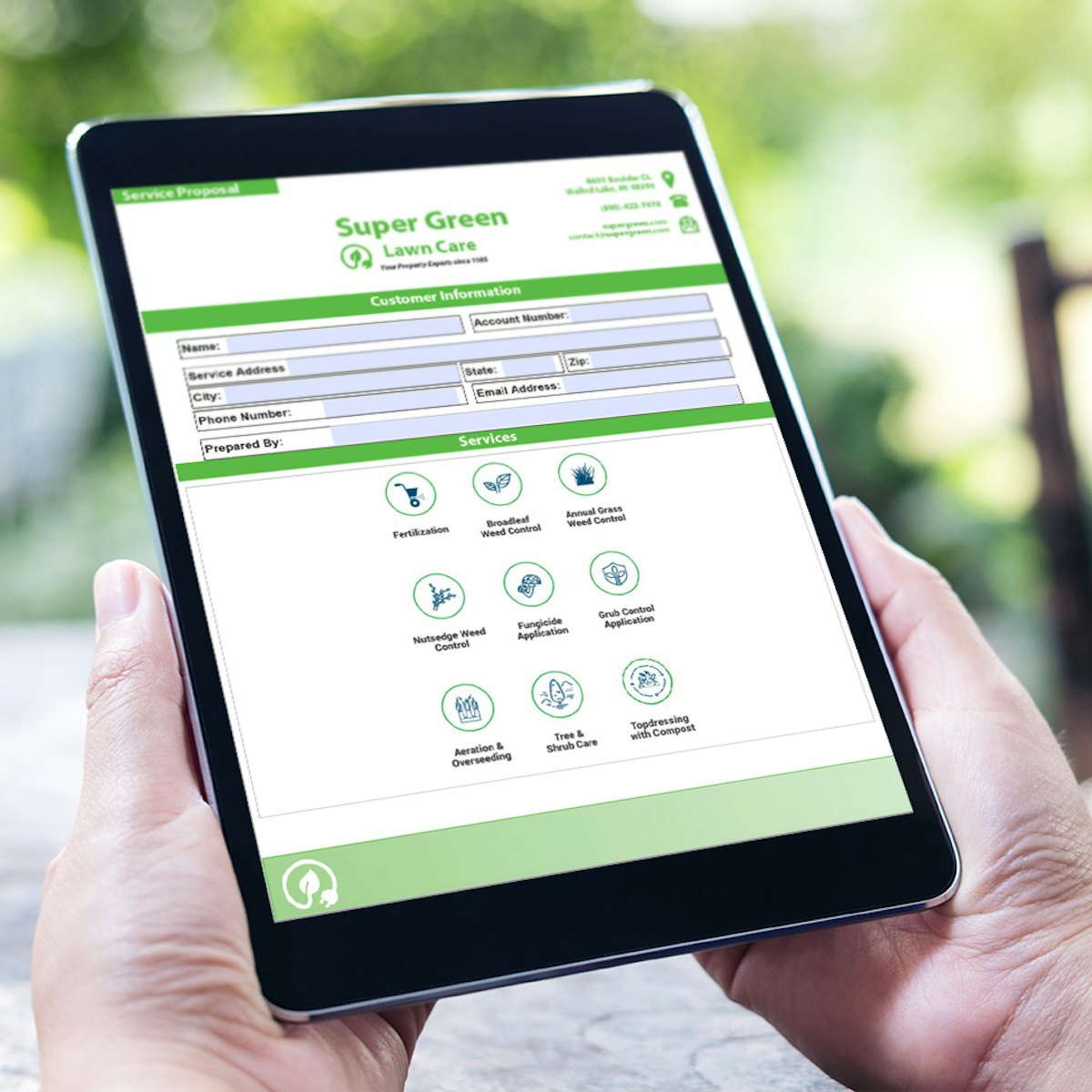 Real Green Launches Real Green Forms Software From: Real Green Systems ...
